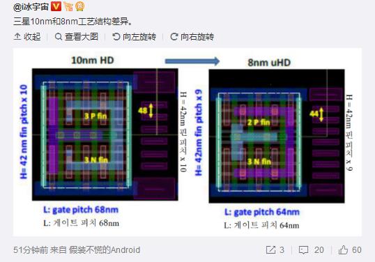 三星8nm制程工艺结构大曝光：10nm工艺彻底输了！ - 雷科技