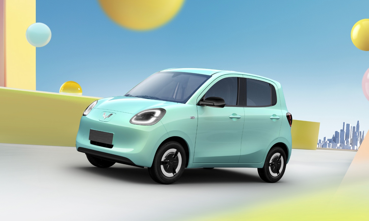 这下能卖爆？五菱新款MINIEV曝光：尺寸增加，变圆润了 - 雷科技