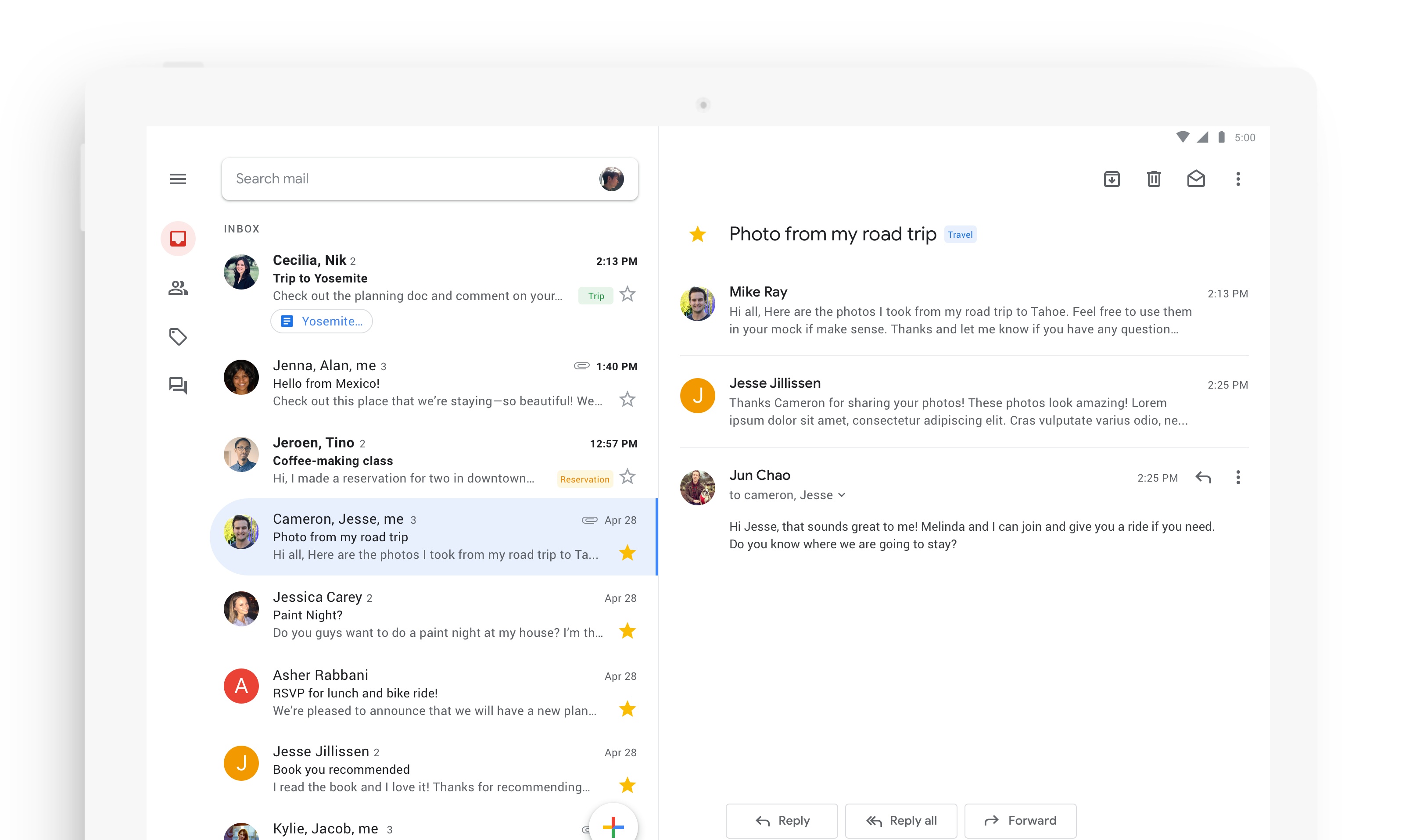 大变样！手机版Gmail迎来全新界面，更加简洁易用 - 雷科技
