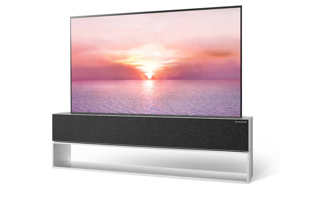 65英寸卖天价？LG可卷曲OLED电视发布：售价77万 - 雷科技