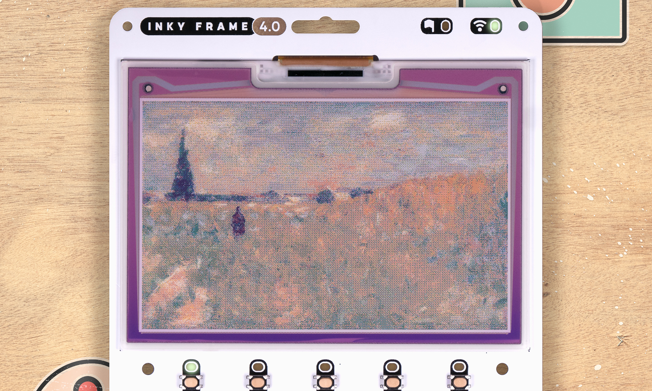 要卖580元！Inky Frame墨水屏来了：仅7色显示 - 雷科技