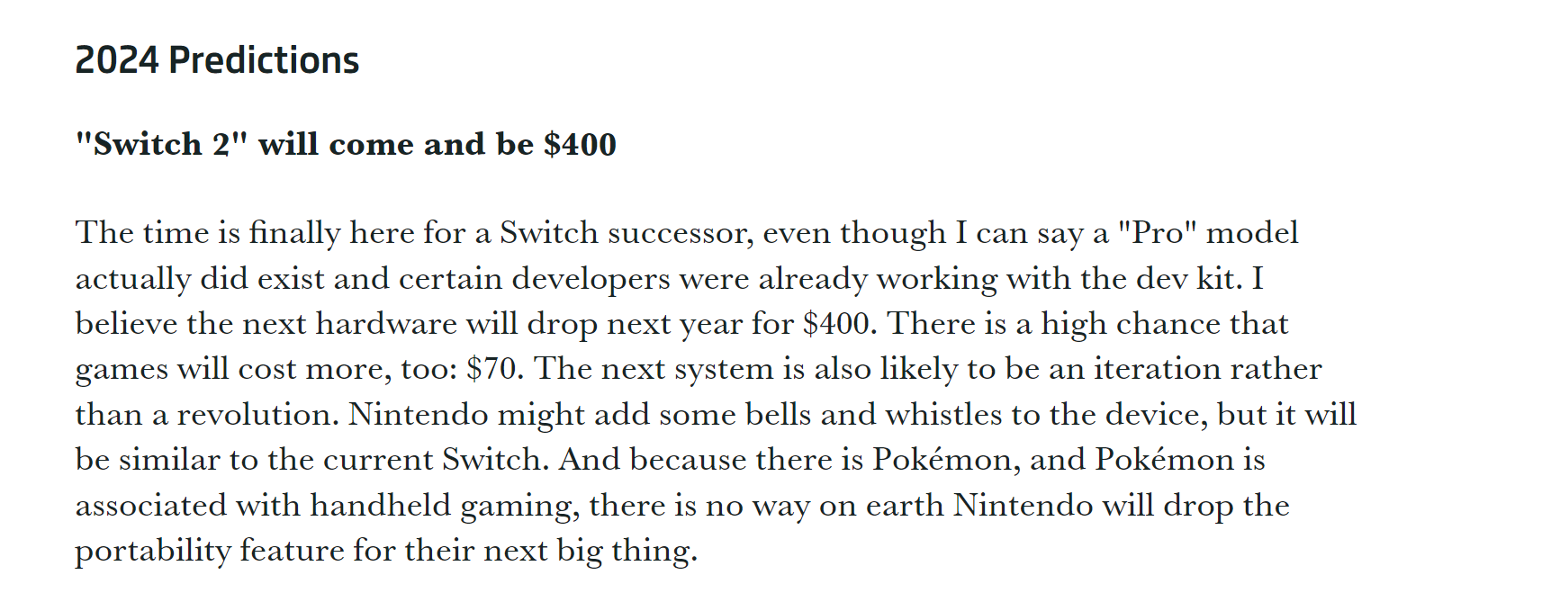 时隔七年！Switch 2有望今年发布，任天堂居然还要涨价 - 雷科技