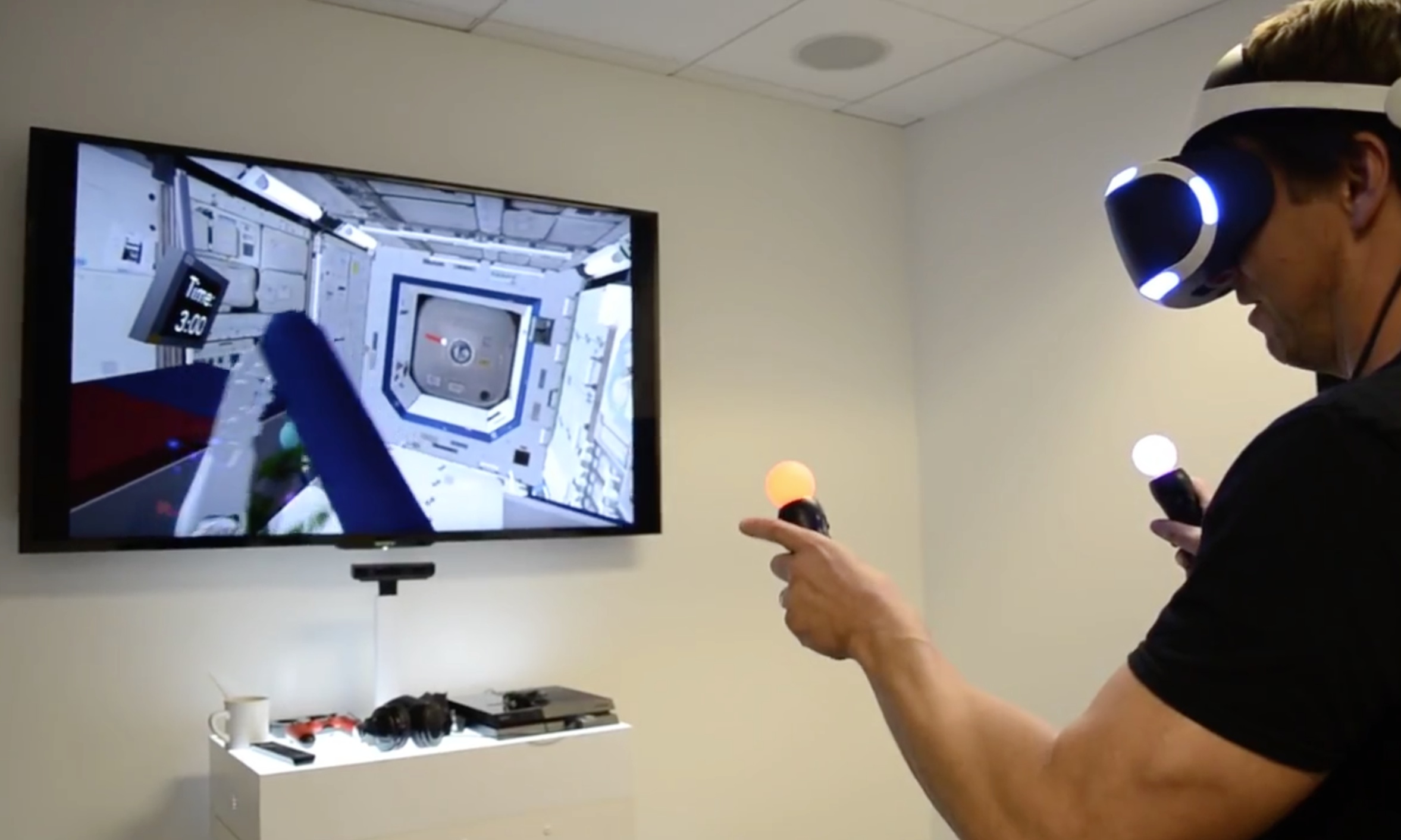 NASA已经用上了索尼PS VR，远程操控太空机器人 - 雷科技