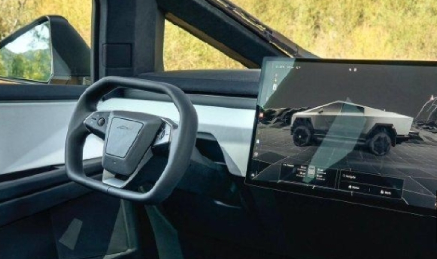 特斯拉Cybertruck内饰曝光：惊喜感有，但不多 - 雷科技